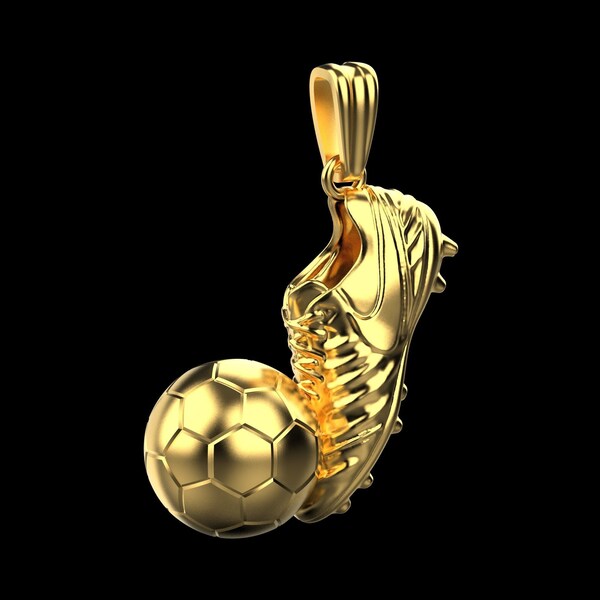 Soccer Necklace - Etsy