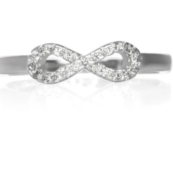 Infinity Symbol Ring - Etsy