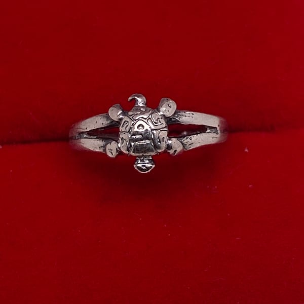 Turtle Toe Ring - Etsy