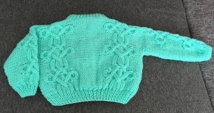 Mary Anne Mcgroarty DK Knitting Pattern Cardigan Headband - Etsy