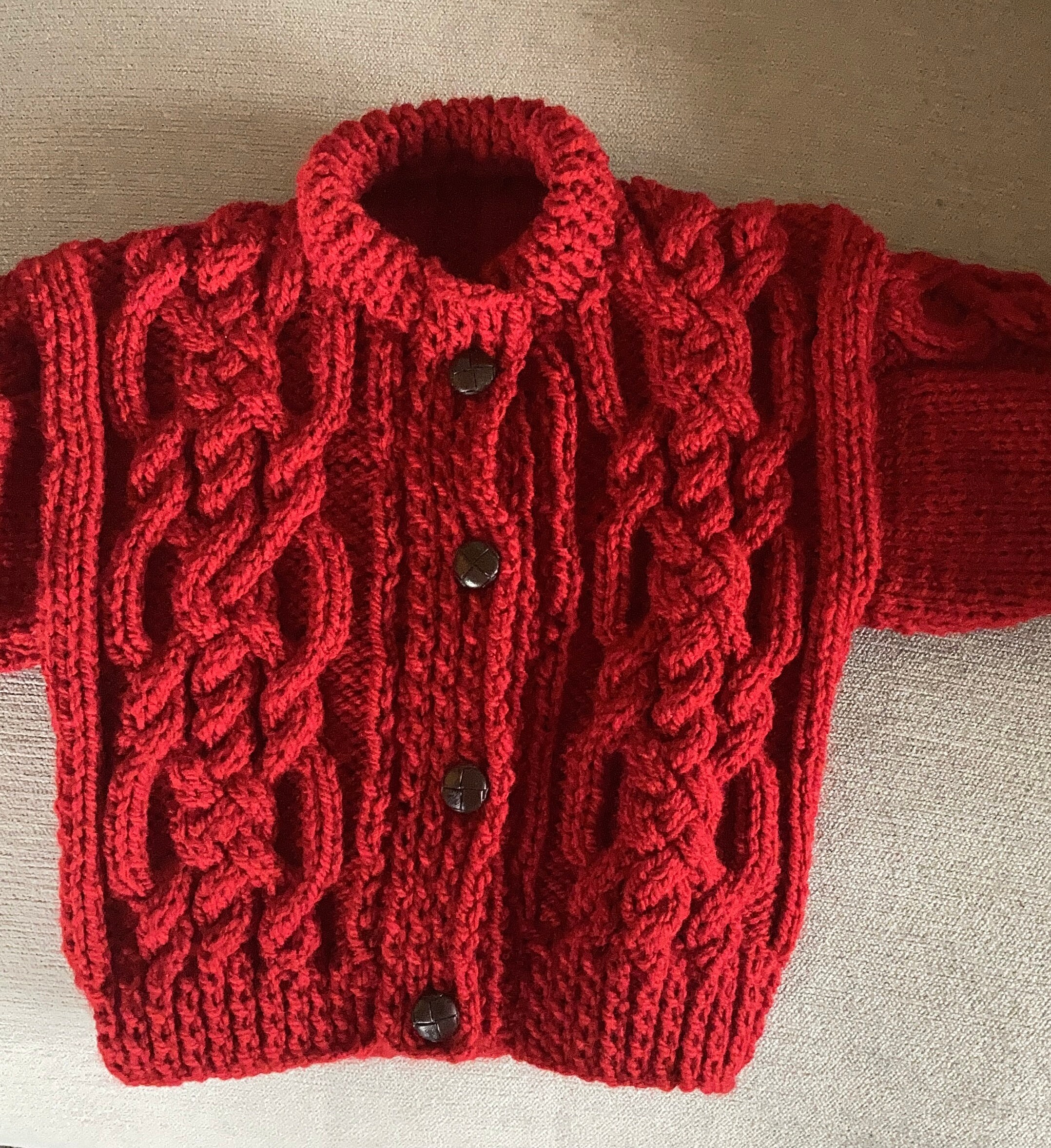 Carrigaline Designer Aran Knitting Pattern for Babies - Etsy UK