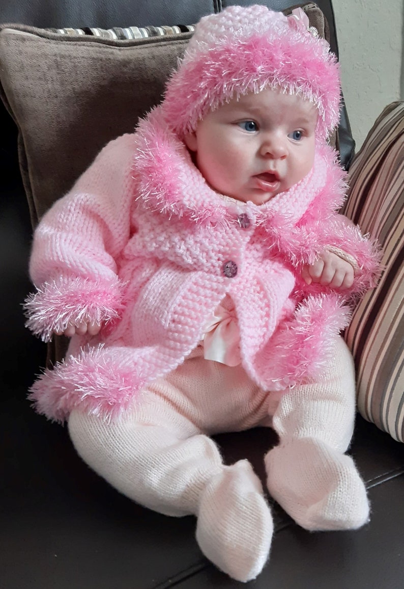 Nanna Aran Cardigan Knitting Pattern Cardigan Jacket - Etsy