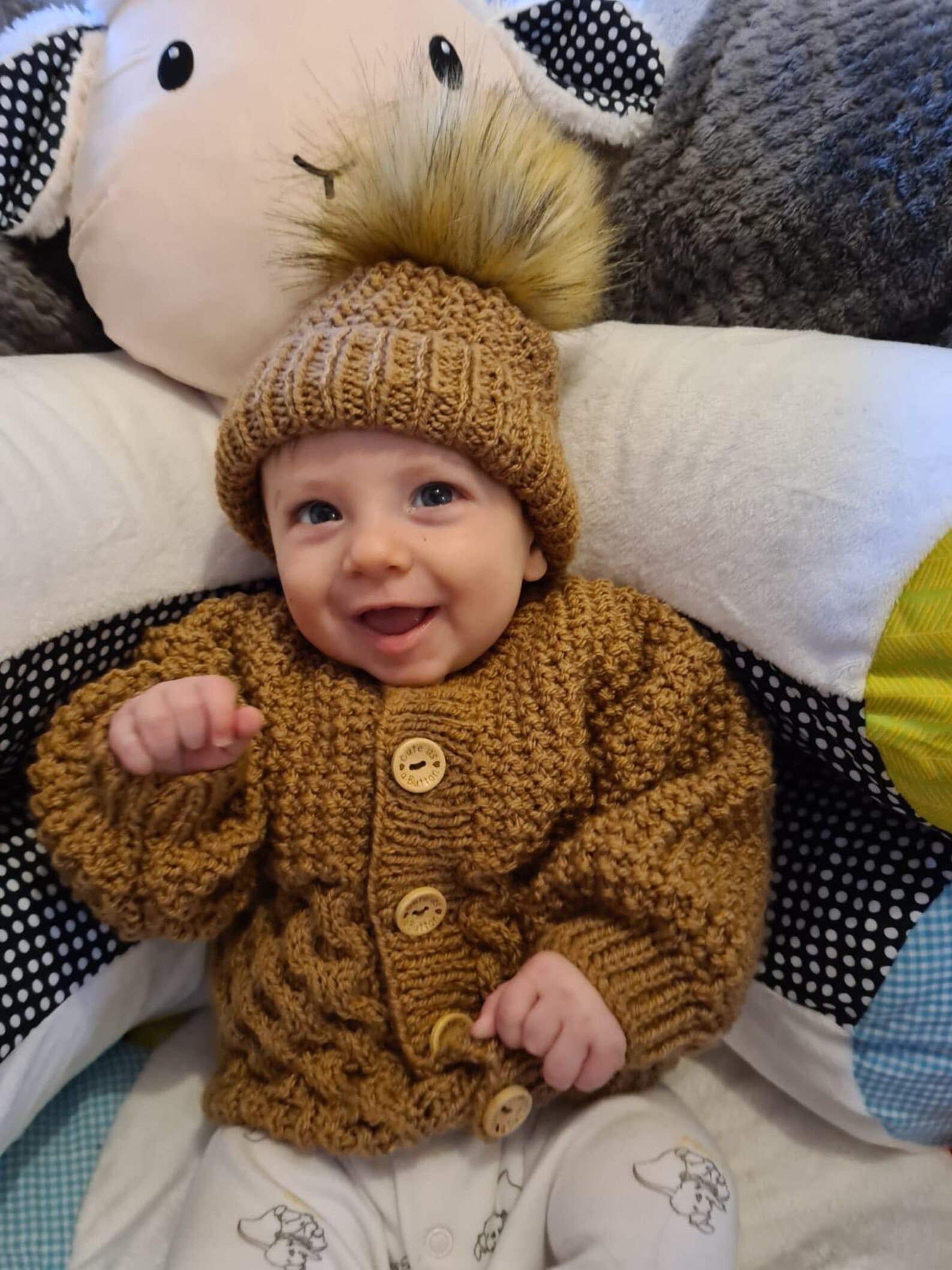 Hugo Chunky Knitting Pattern for Babies | Etsy