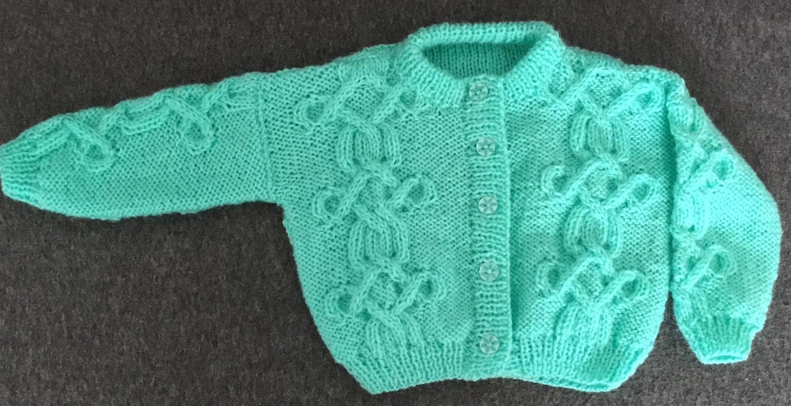 Mary Anne Mcgroarty DK Knitting Pattern Cardigan Headband - Etsy