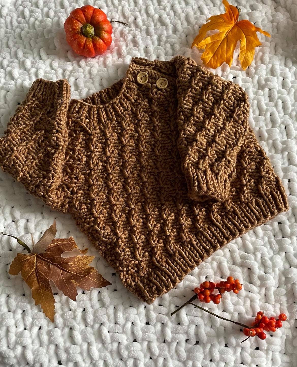 Agatha Chunky Knitting Pattern Babies Toddler Cardigan Hat - Etsy