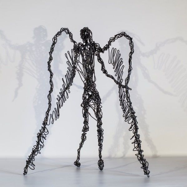 Wire Angel - Etsy