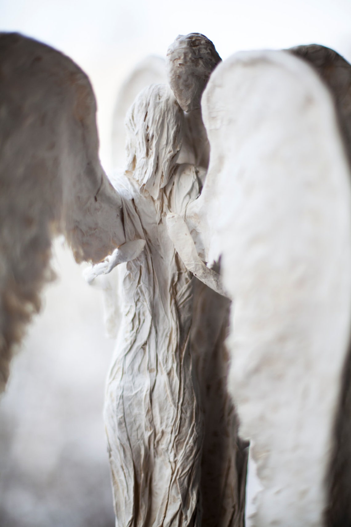 Angels Statue Miniature People Angels Paper Figurine | Etsy