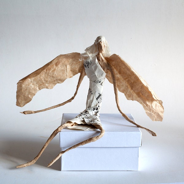 Wire Angel Sculpture - Etsy