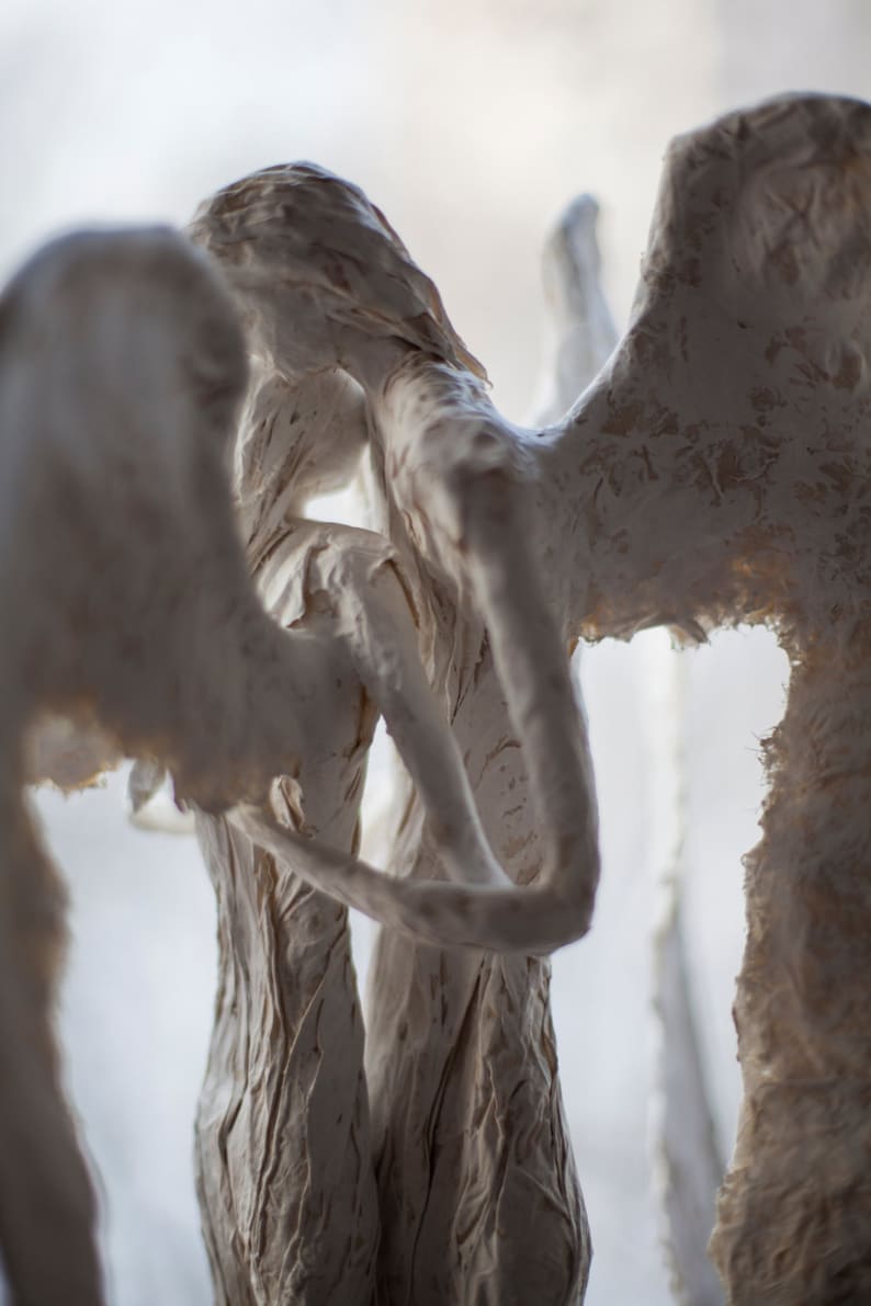 Angels Statue Miniature People Angels Paper Figurine - Etsy