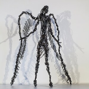 Angel Wing Decor, Wire Angel, Angel Figurine, Angel Gift, Decoration ...
