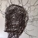 Punk Head Decor, Wire Head, Big Head Decor, Home Living Decor ...