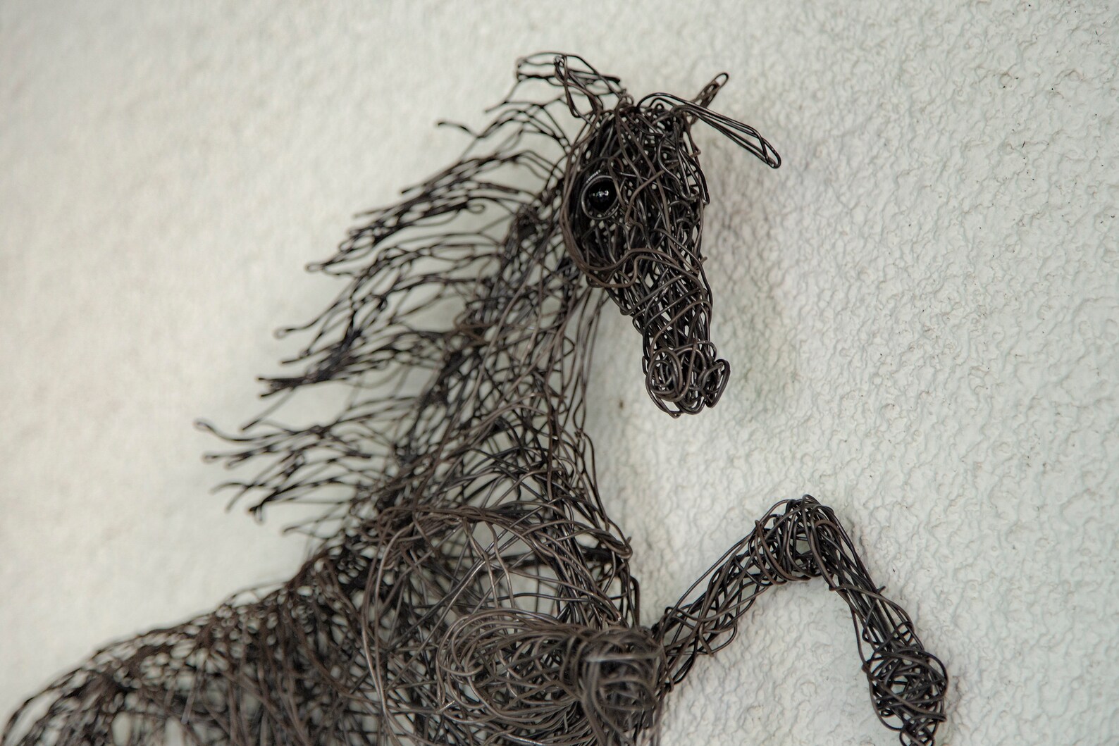 Metal Horse Sculpture Wire Art Horse Sculpture Animals | Etsy