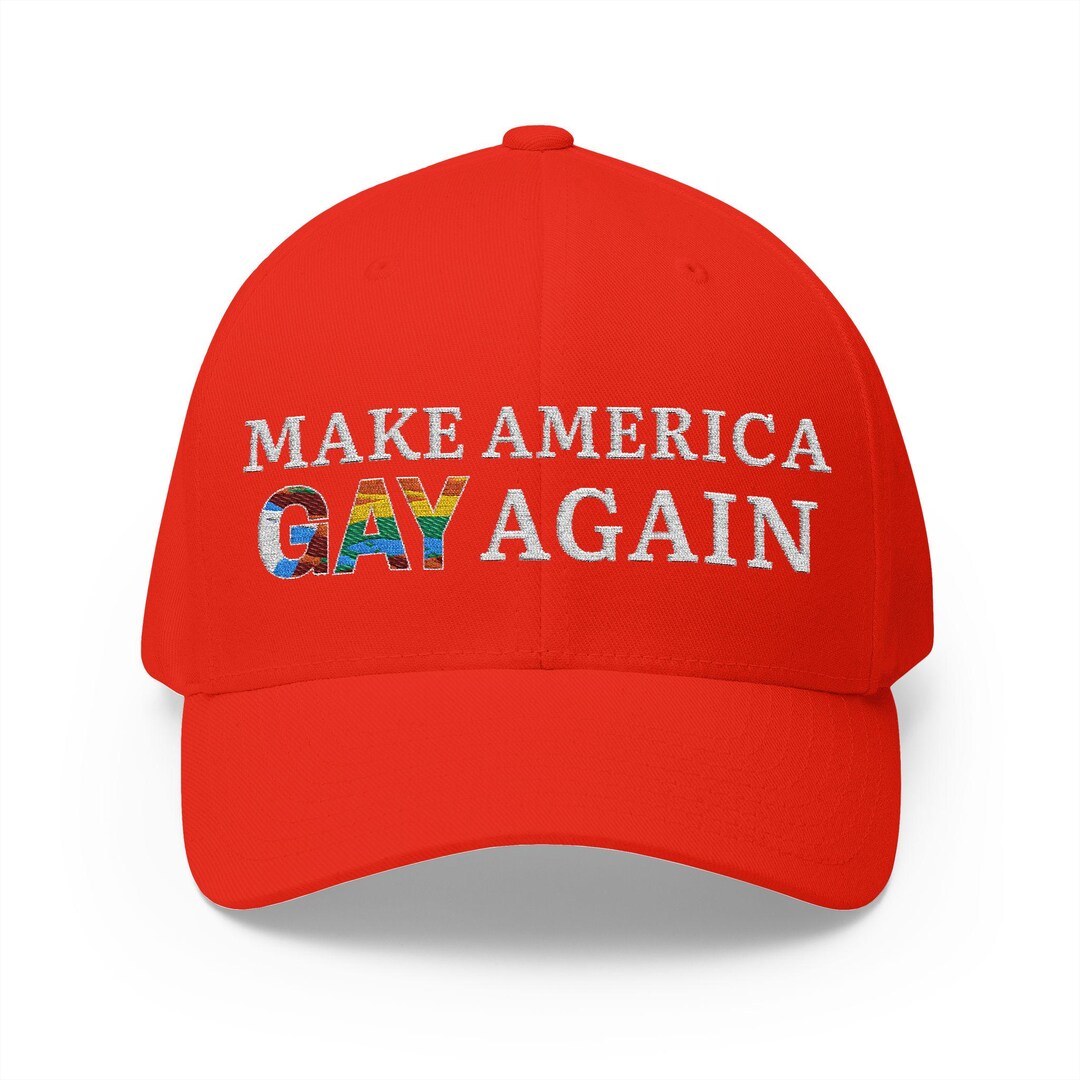 New MAGA Embroidered Cap - Etsy