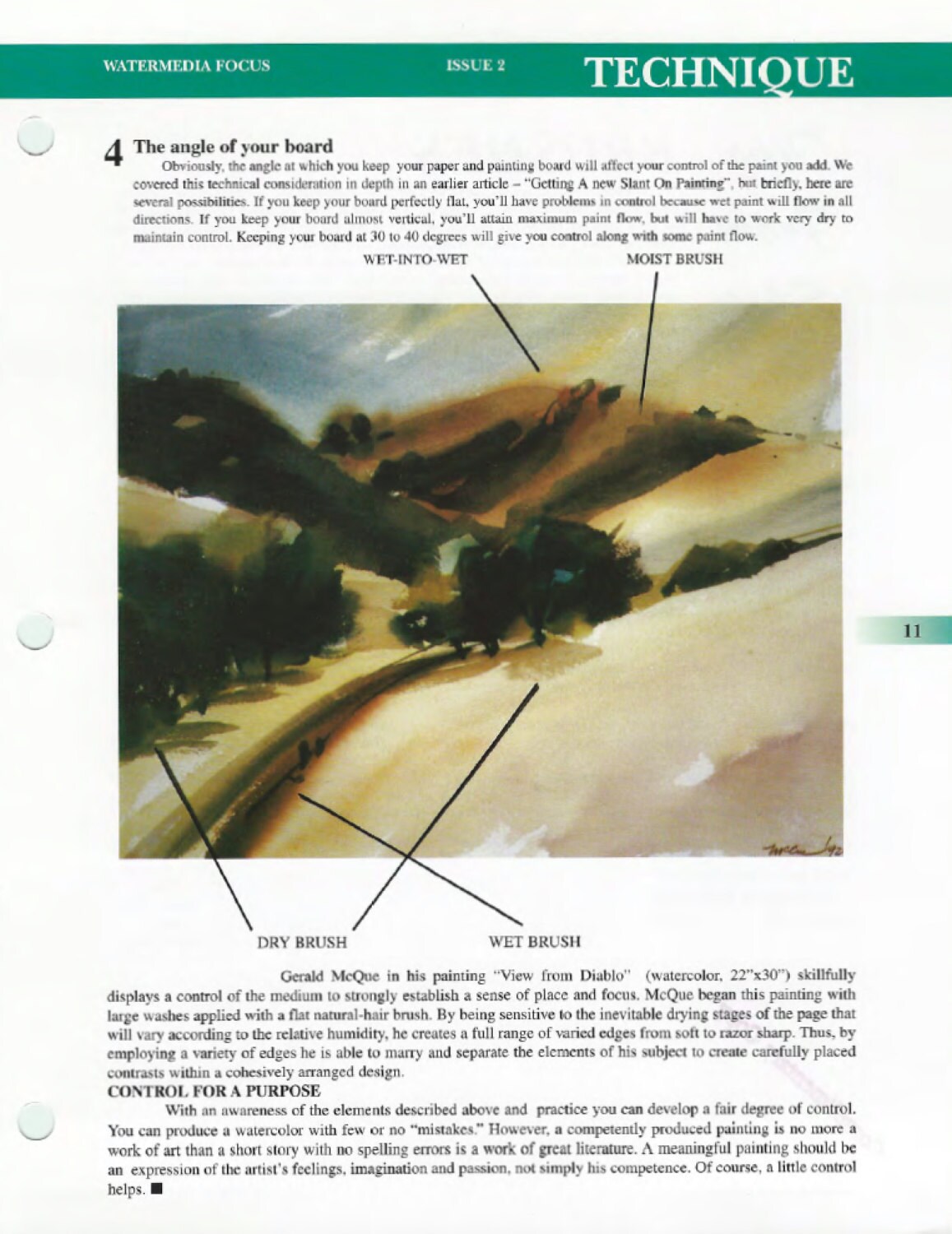 NEW! WATERMEDIA FOCUS Magazine Back Issue No. 2 by Christopher Schink ...