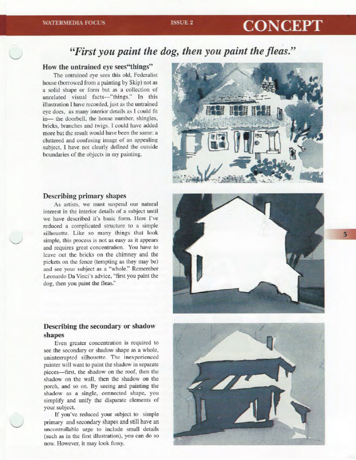 NEW! WATERMEDIA FOCUS Magazine Back Issue No. 2 by Christopher Schink ...