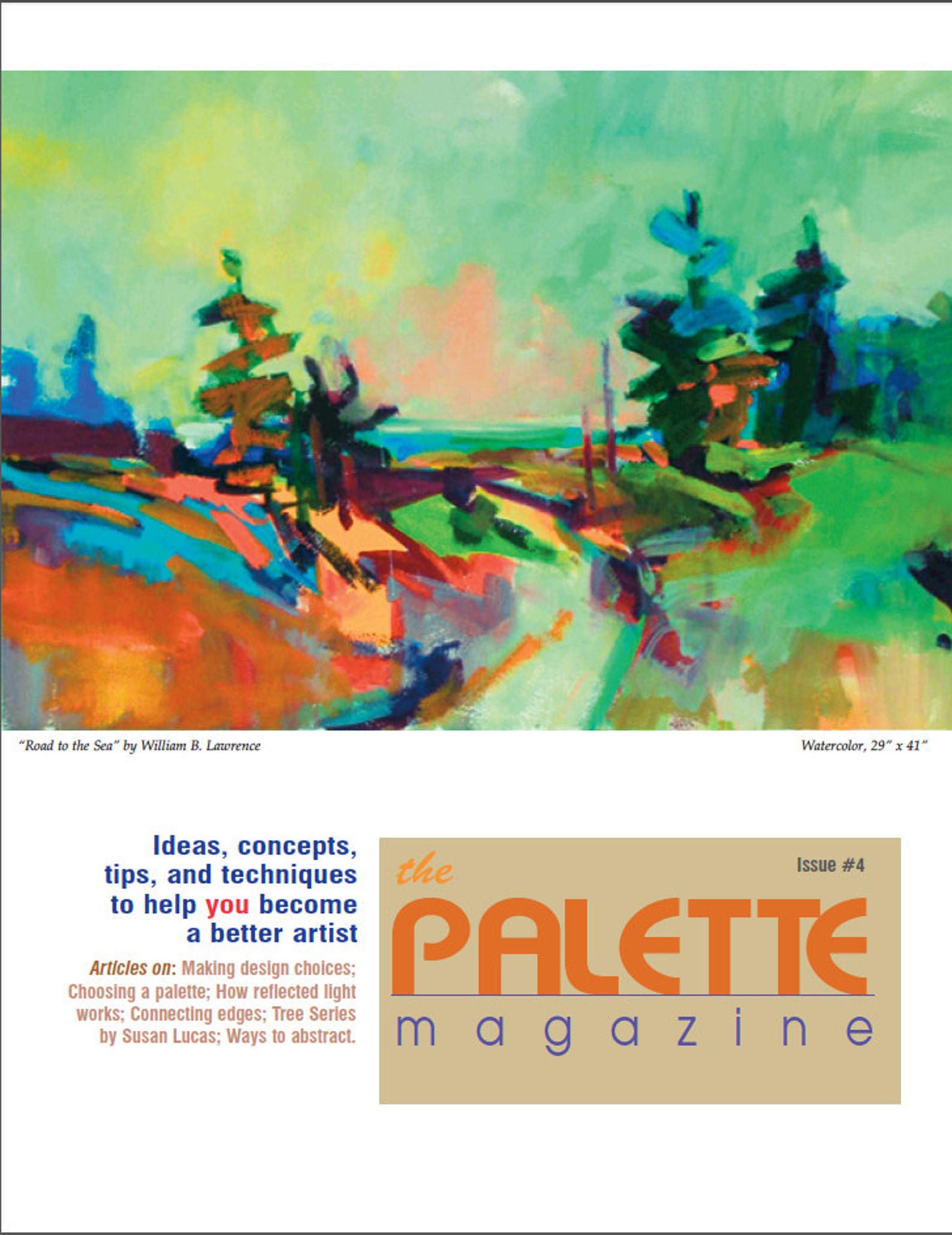 Back Issues 1 - 4 the Palette Magazine: 4 Colorful Digital Issues to ...
