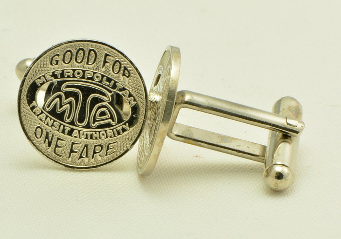 MTA (los Angeles) Transit Token Coin Cufflinks - Etsy