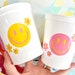 Smiley Face Cup, Retro Smiley Face Cup, Retro Smiley Face Party Cups ...