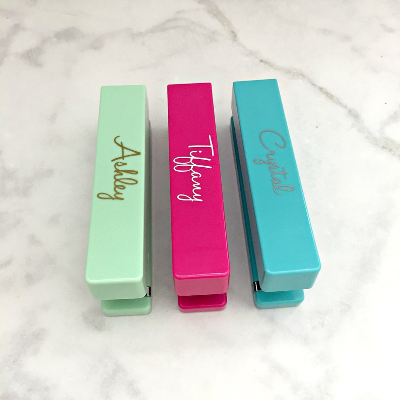 Personalized Stapler Cute Stapler Personalized Gift Teacher | Etsy