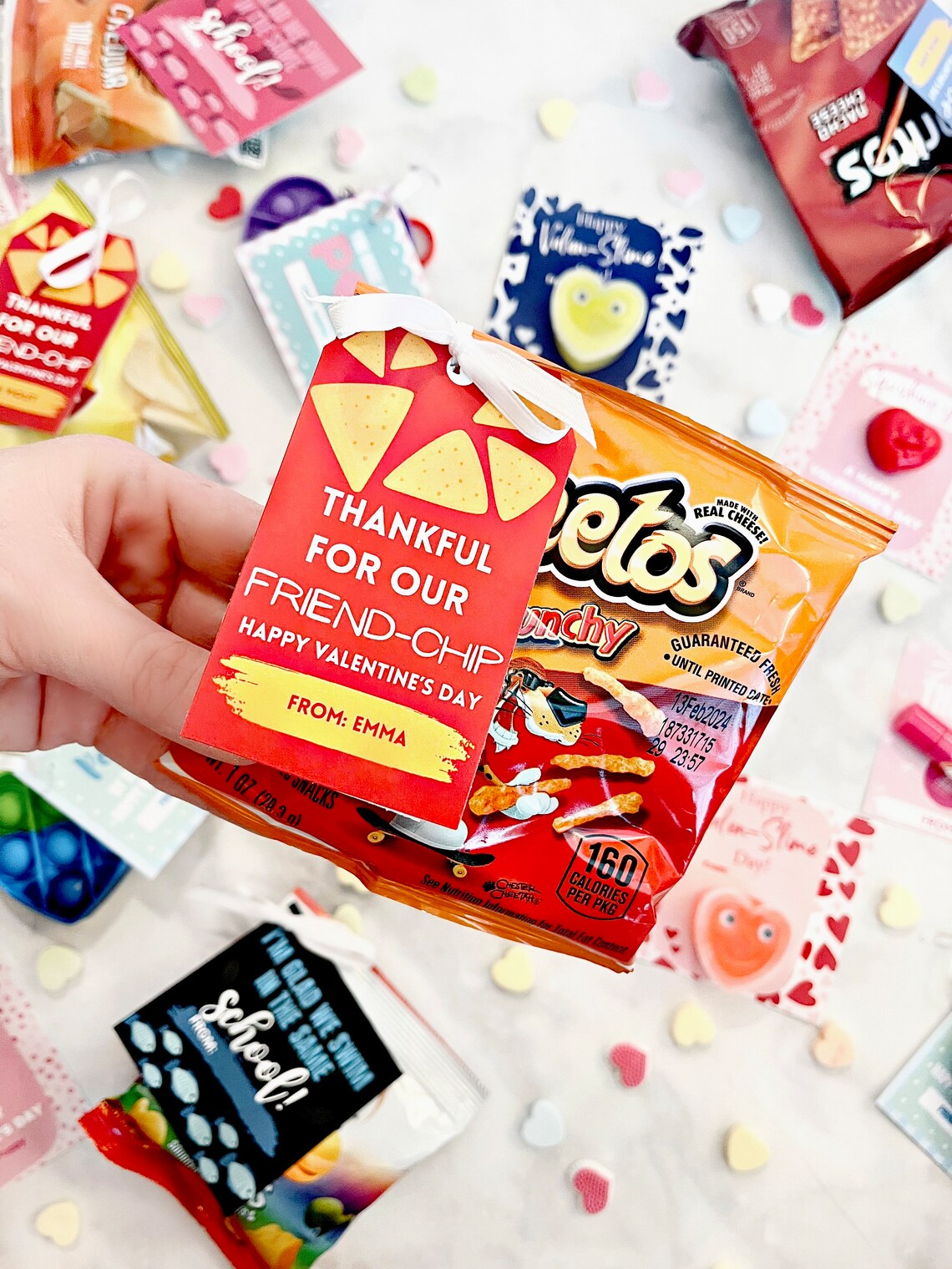 Chip Valentine Tags, Chip Printable Valentine's, Toddler Valentine's ...