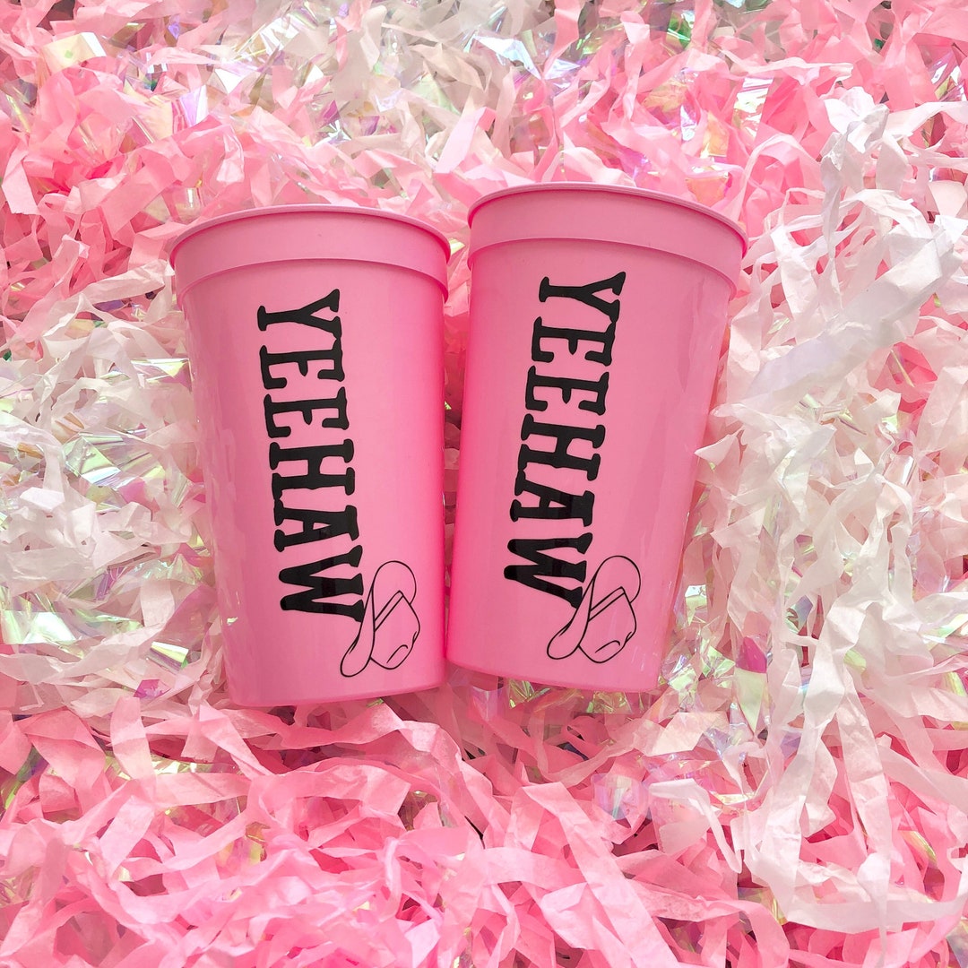 Yeehaw Party Cups Yeehaw Bachelor or Bachelorette Party Cups - Etsy