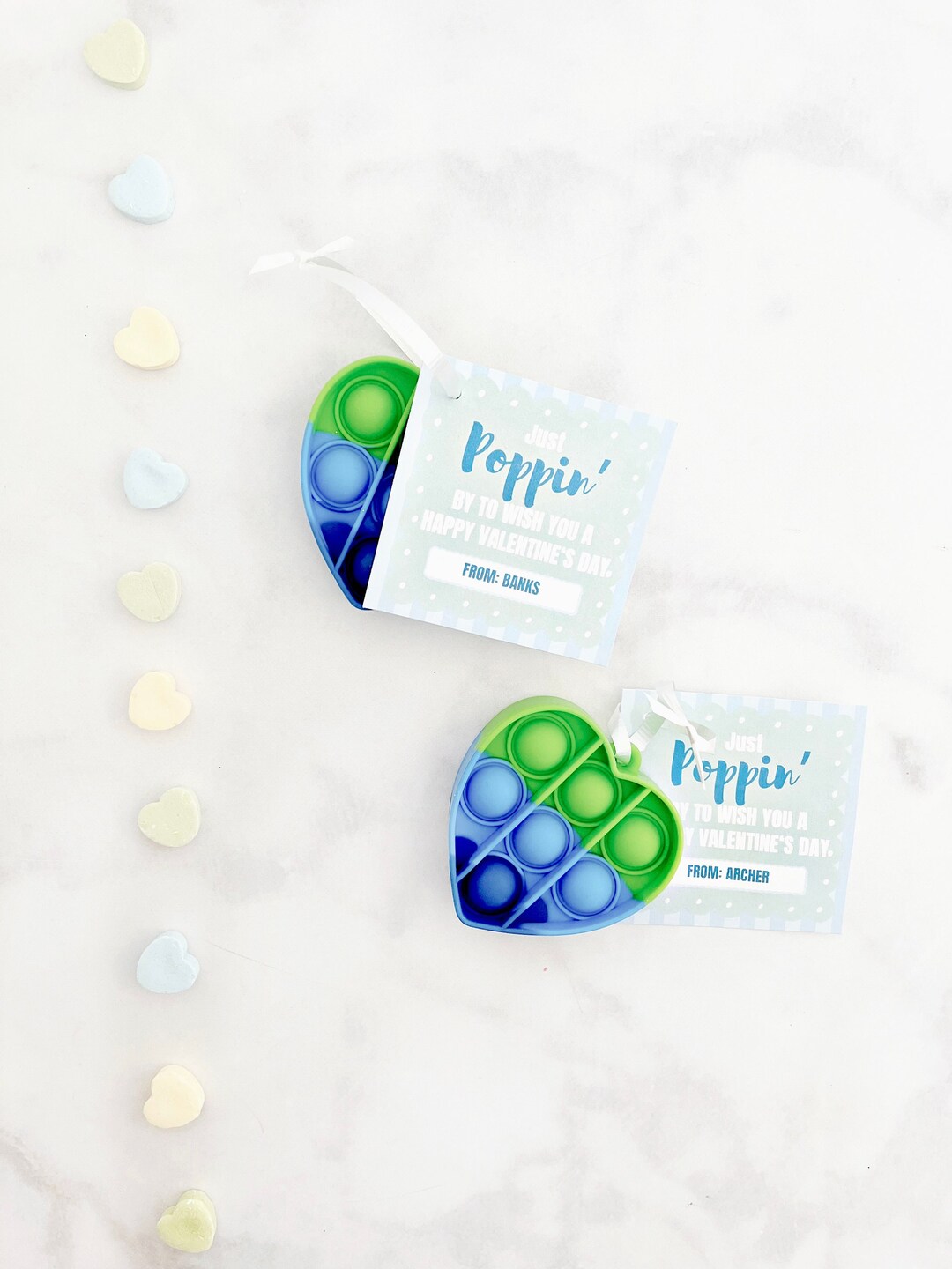 Pop It Valentine, Printable Valentine's, Valentine's Popper, Toddler ...