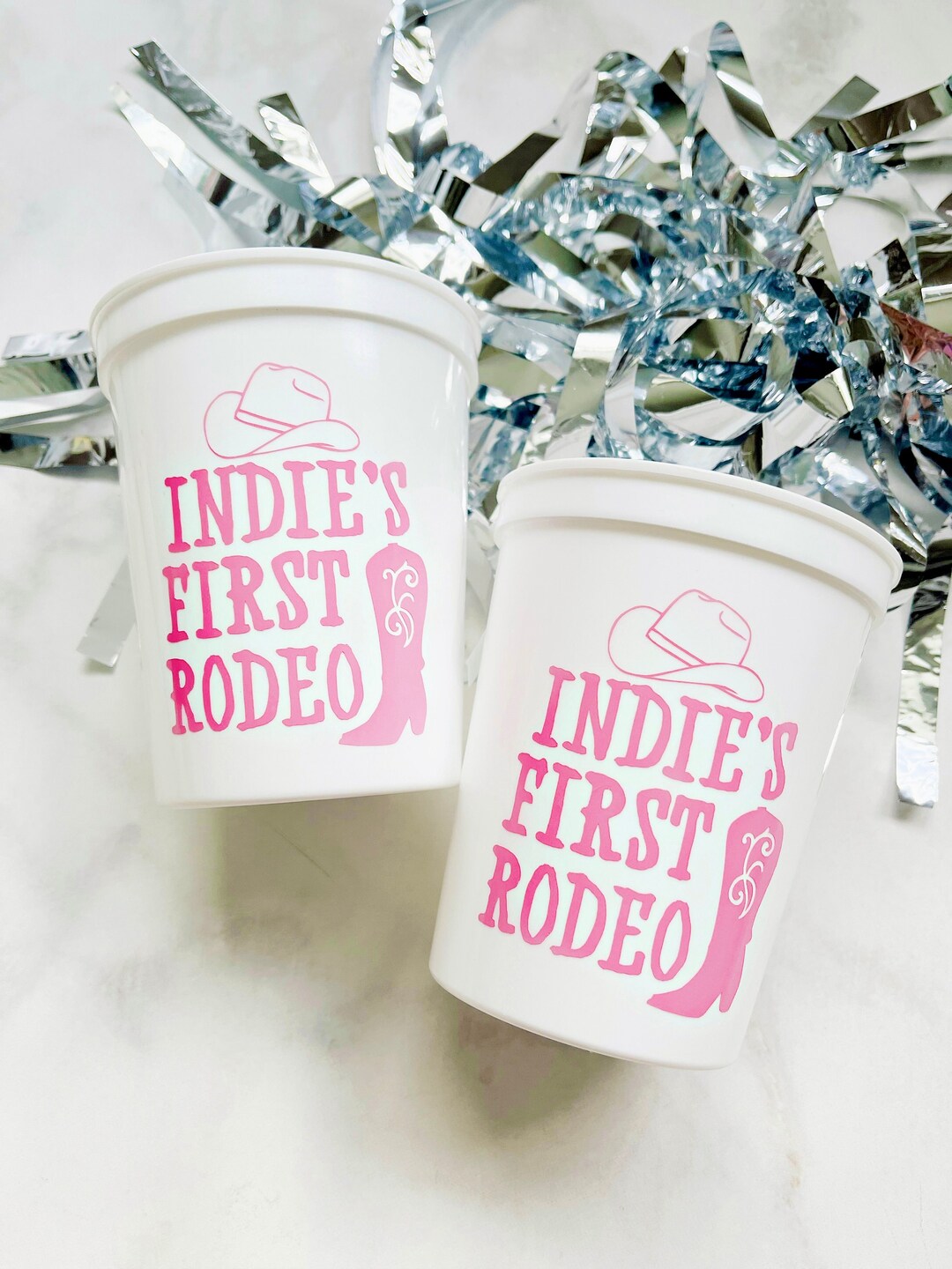 First Rodeo Birthday Party Cups, First Birthday Party Cups ...