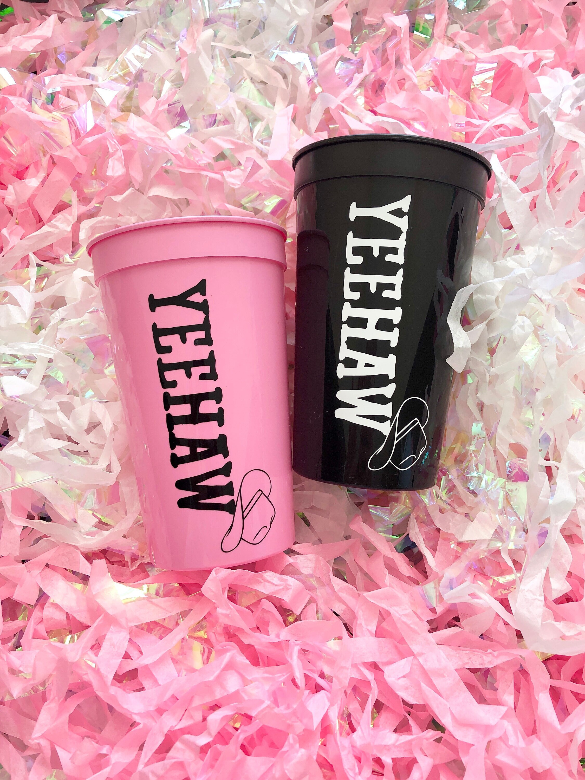 Yeehaw Party Cups Yeehaw Bachelor or Bachelorette Party Cups | Etsy