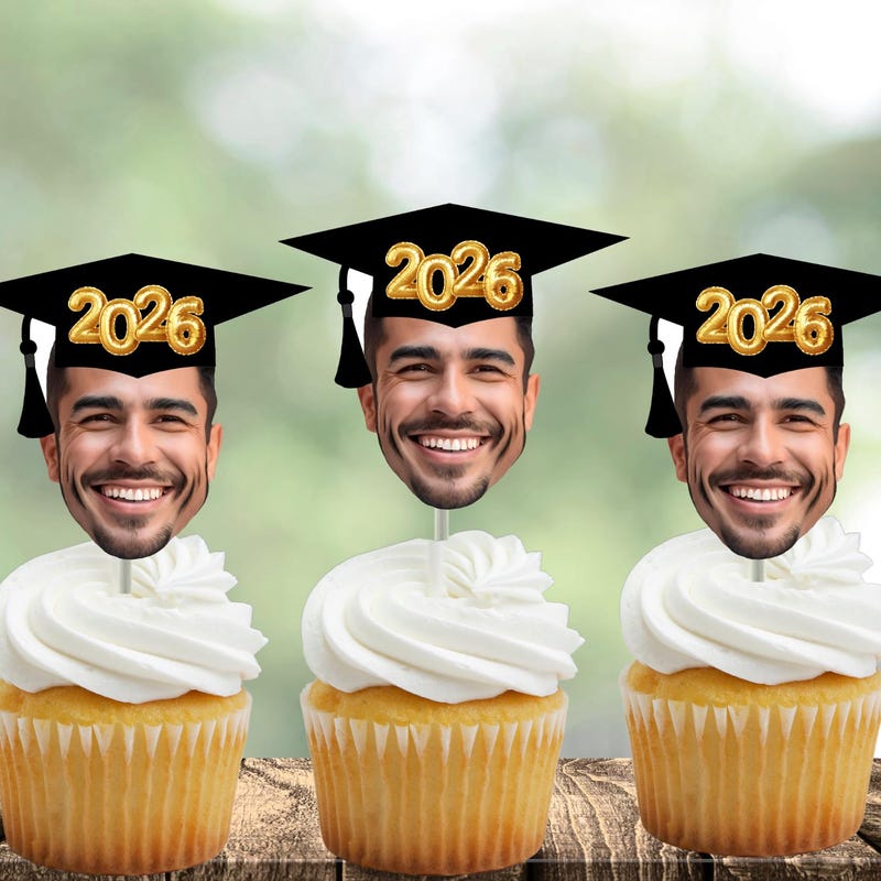 Graduation Cupcake Topper - Etsy