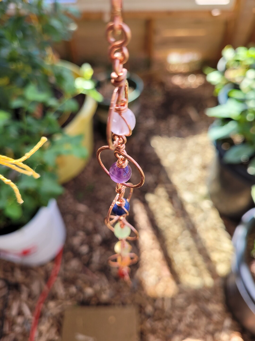 TINY Crystal Chakra Strand by Gorgeous Awesome, Healing Charm, High ...