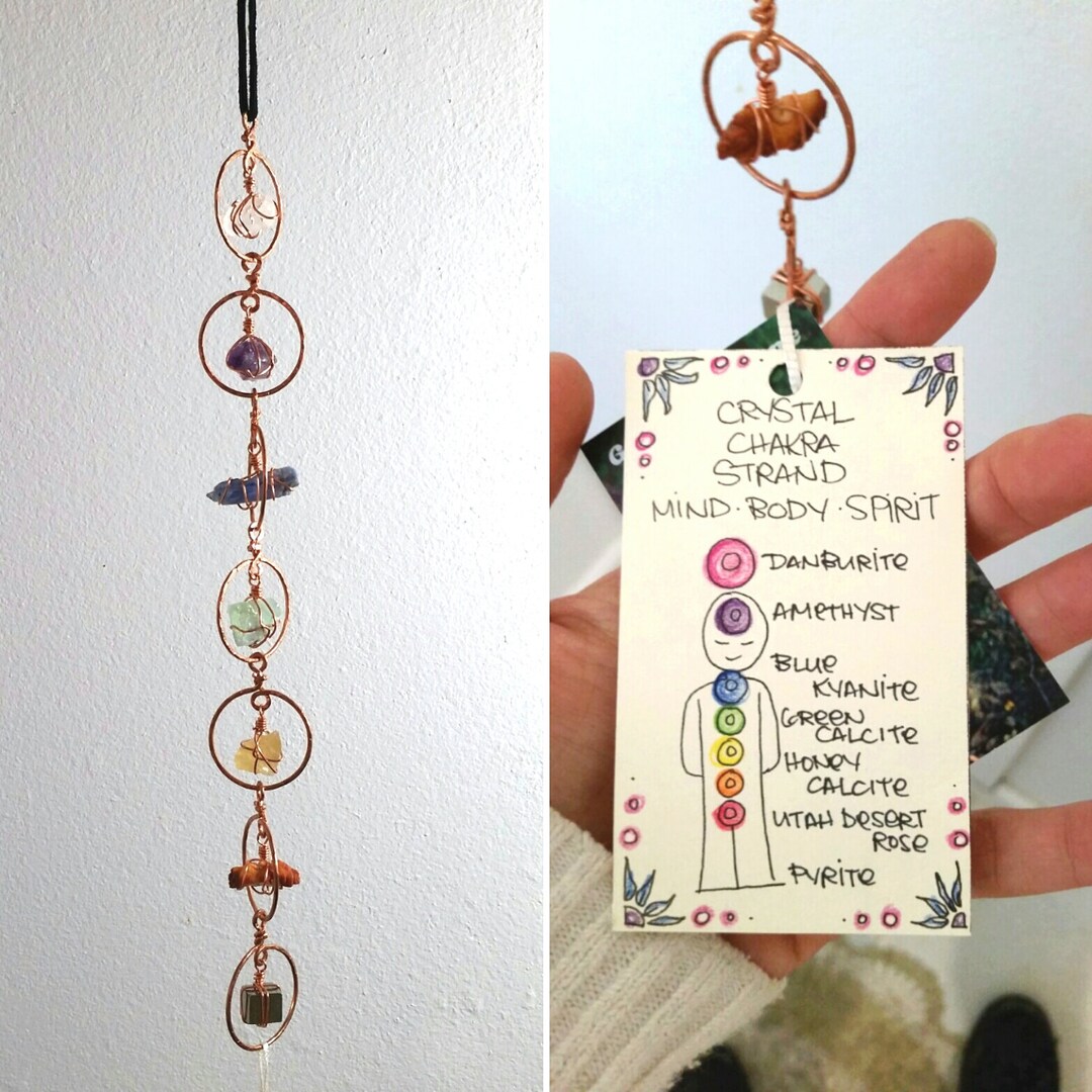 SMALL Crystal Chakra Strand by Gorgeous Awesome, Handmade Artisan ...