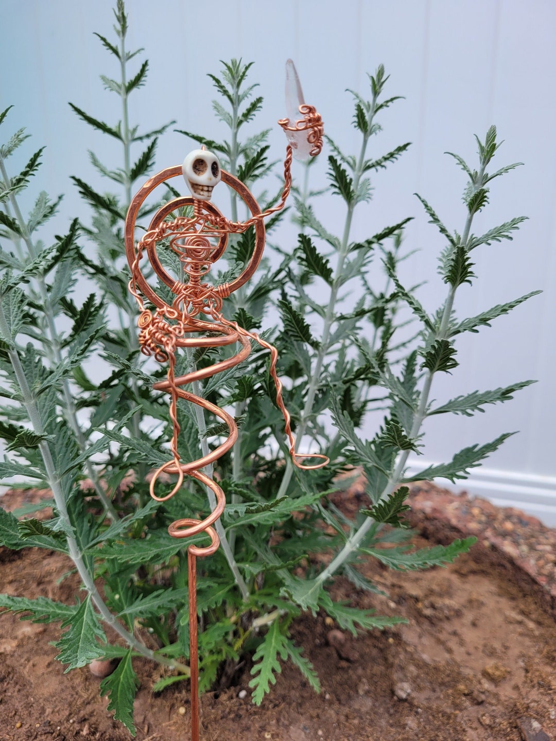 Garden Art, Electroculture Gardening, Copper Yard Art, Electroculture ...