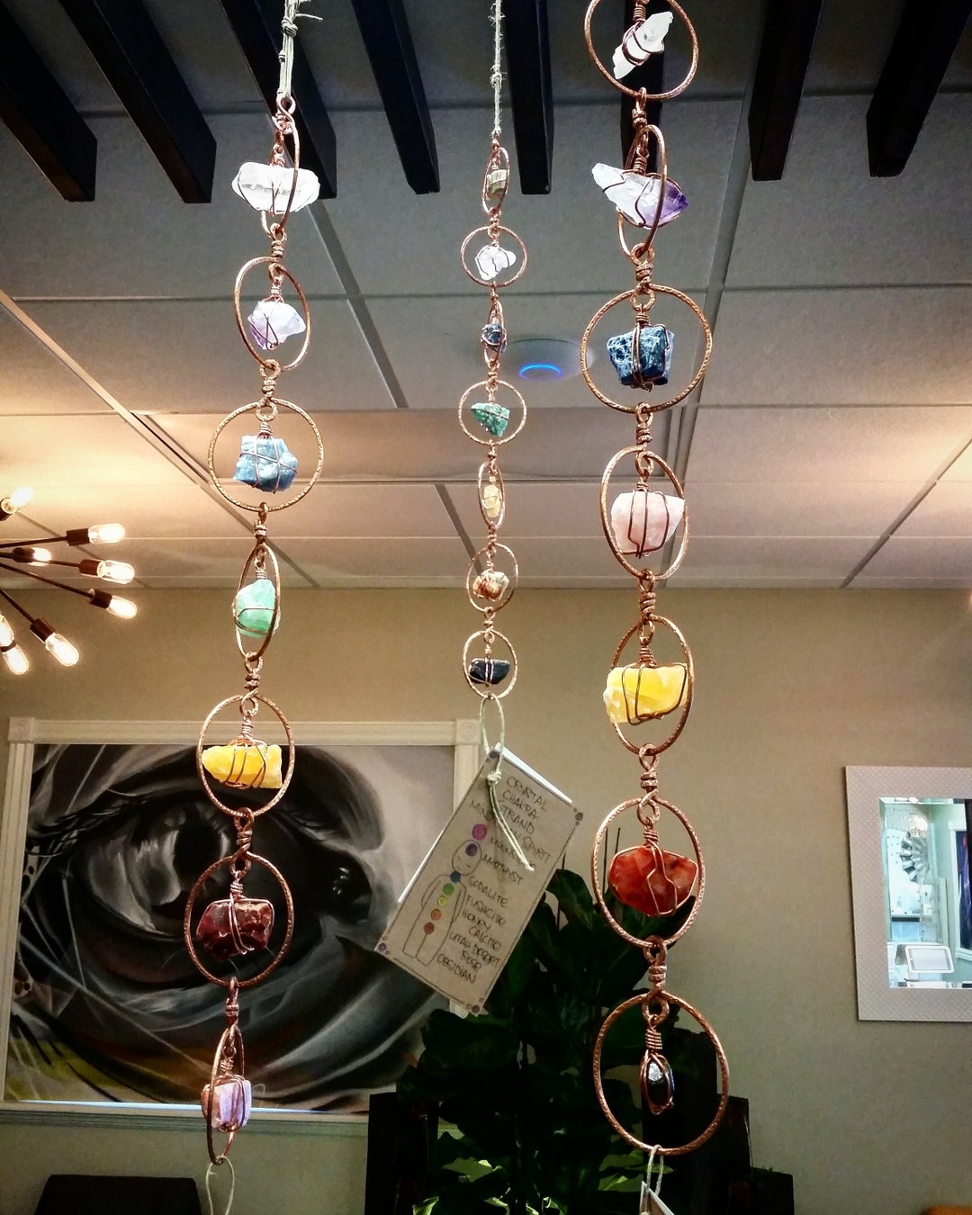 MEDIUM Crystal Chakra Strand by Gorgeous Awesome, Original Artwork ...