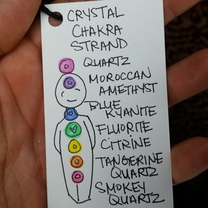 MEDIUM Crystal Chakra Strand by Gorgeous Awesome, Original Artwork ...