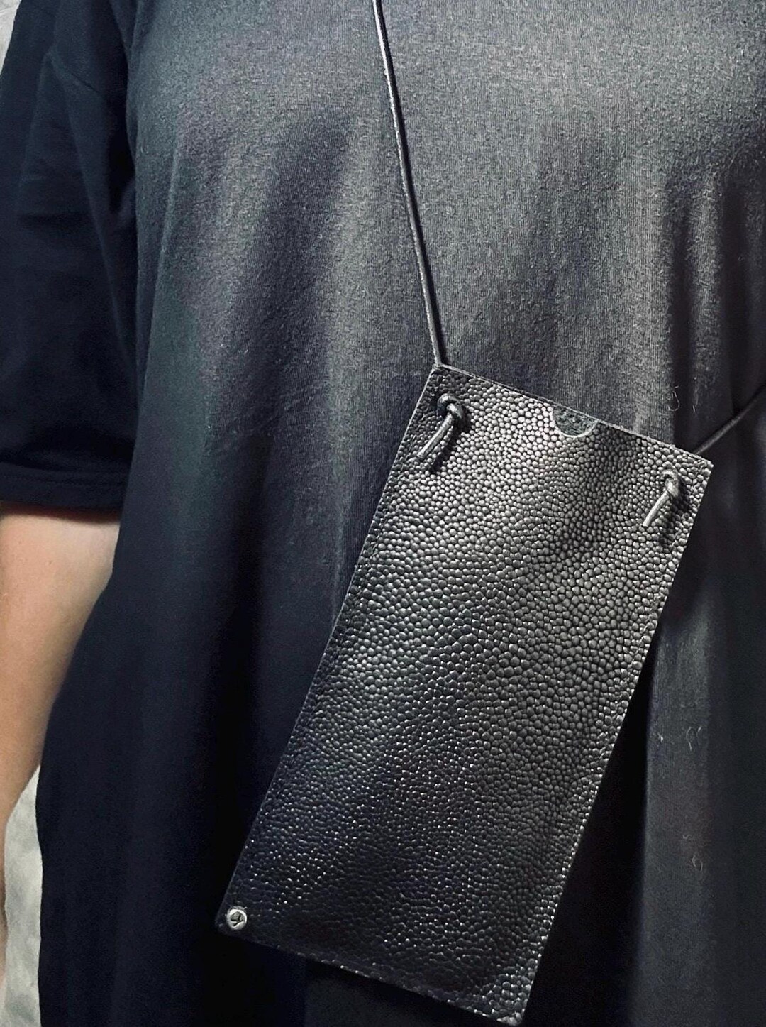 PUK Leather Shoulder Bag Case for Cell Phone or Glasses - Etsy