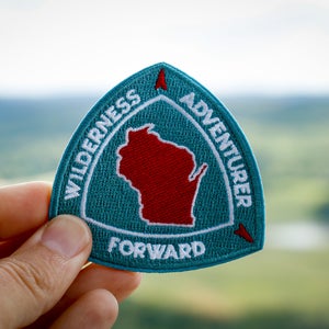 Wisconsin Wilderness Adventurer Patch | 2.5" Iron-on Embroidered Patch ...