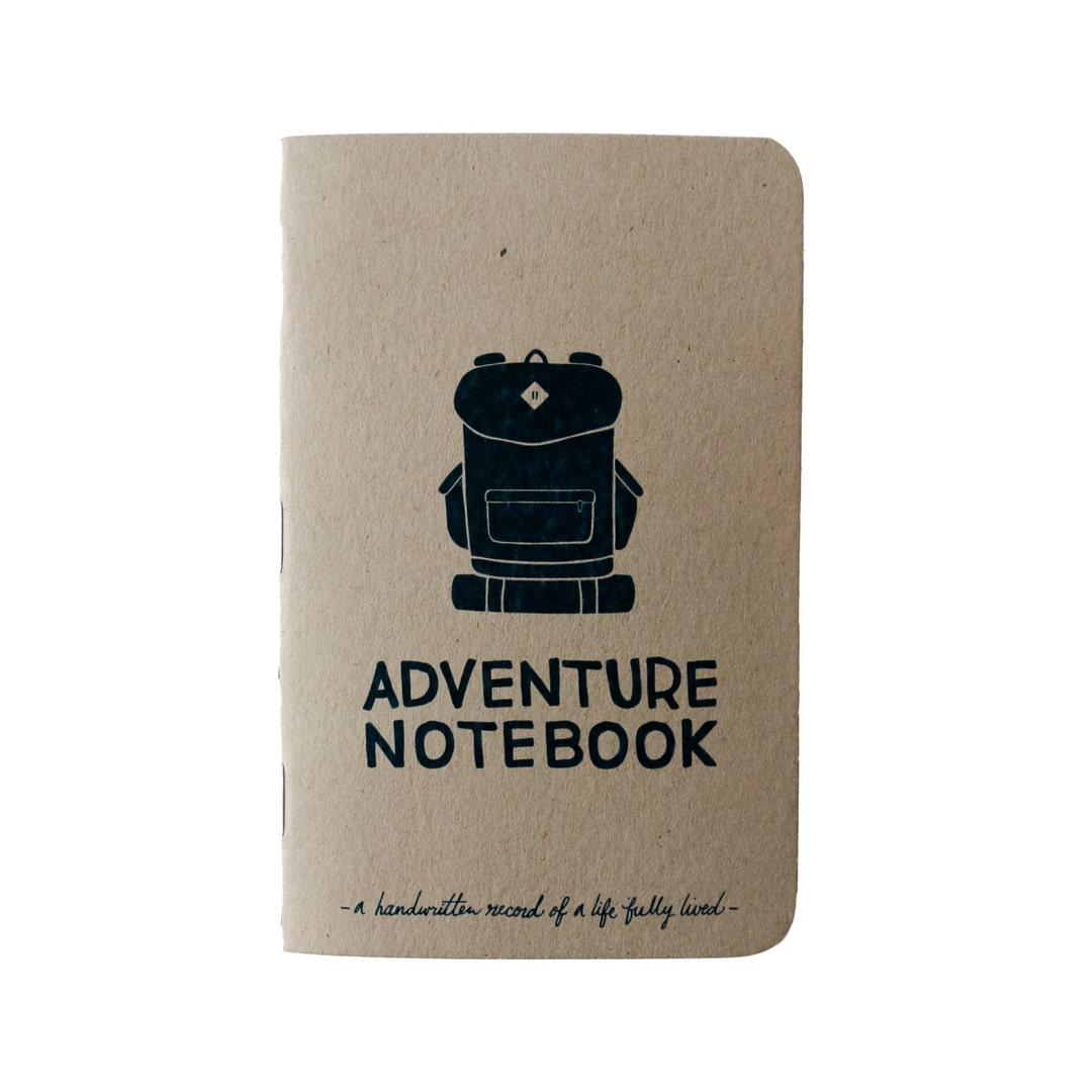 Adventure Notebook: Into the Backcountry | 3.5" X 5.5" Notebook - Etsy