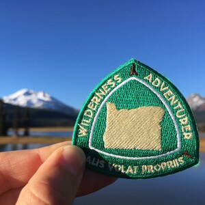 Oregon Wilderness Adventurer Patch | 2.5" Iron-on Embroidered Patch - Etsy