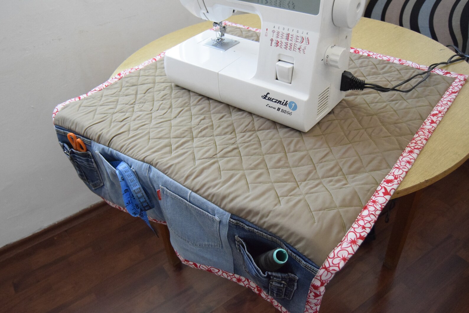 Sewing Machine Organizer, Desk Organizer, Denim Organizer, Small ...