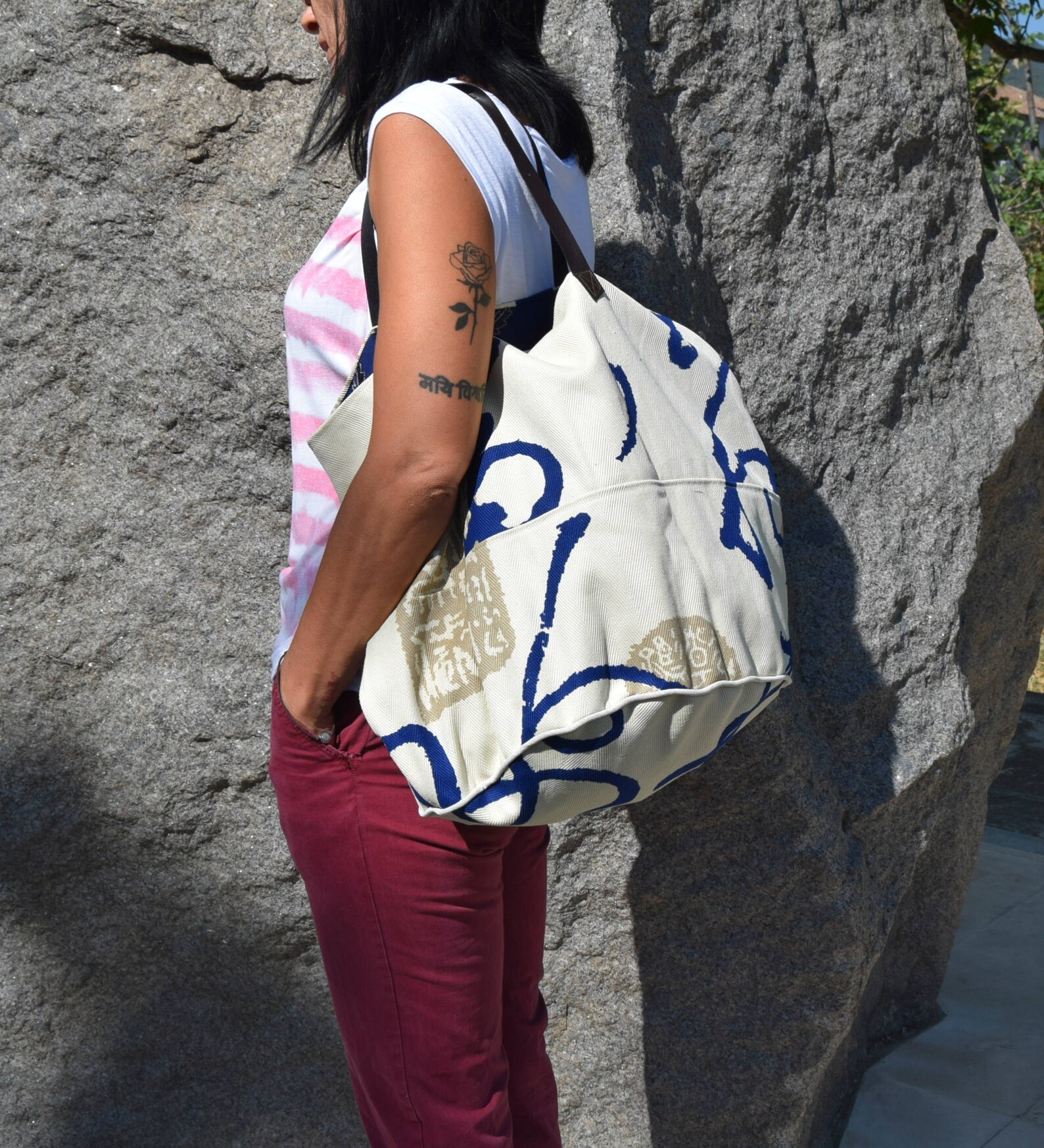Shoulder Bag Round ,large Round Bag,bag Shopping ,cloth Bag,fabric Bag ...