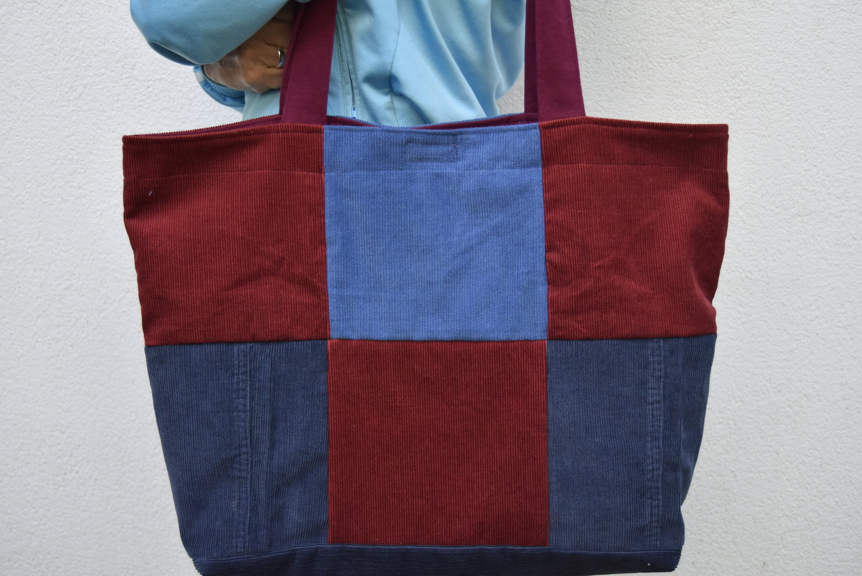 XXL Velvet Bag, Weekender Bag,festival Bag, Beach Bag, Recycle Art ...