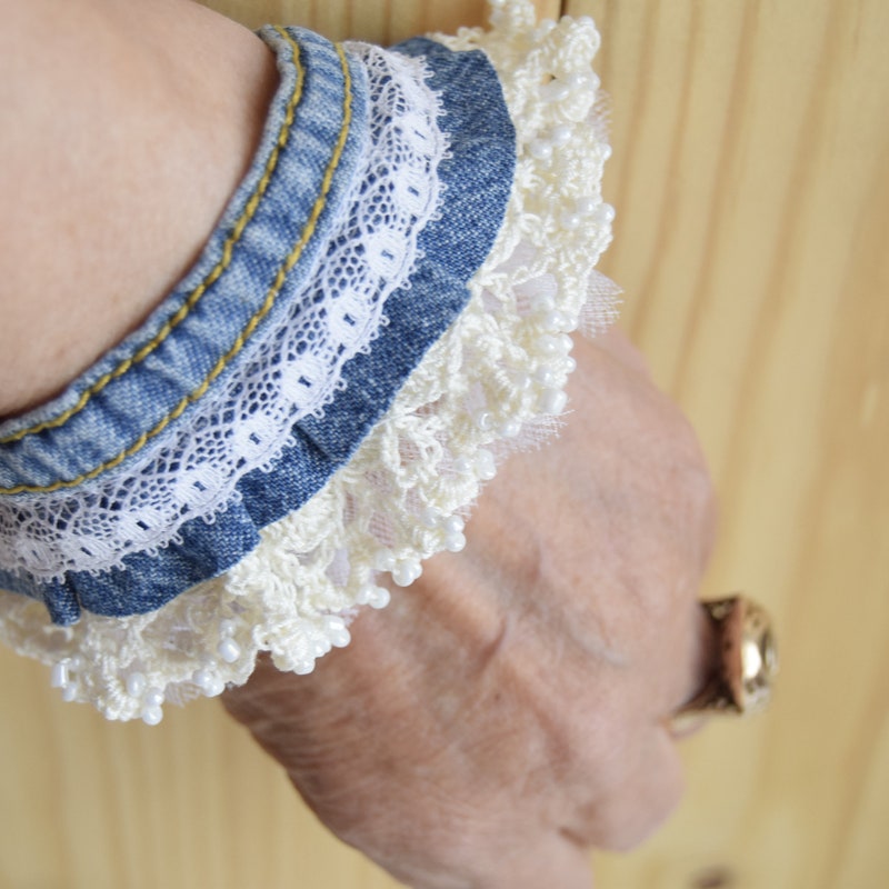 Denim Bracelet - Etsy