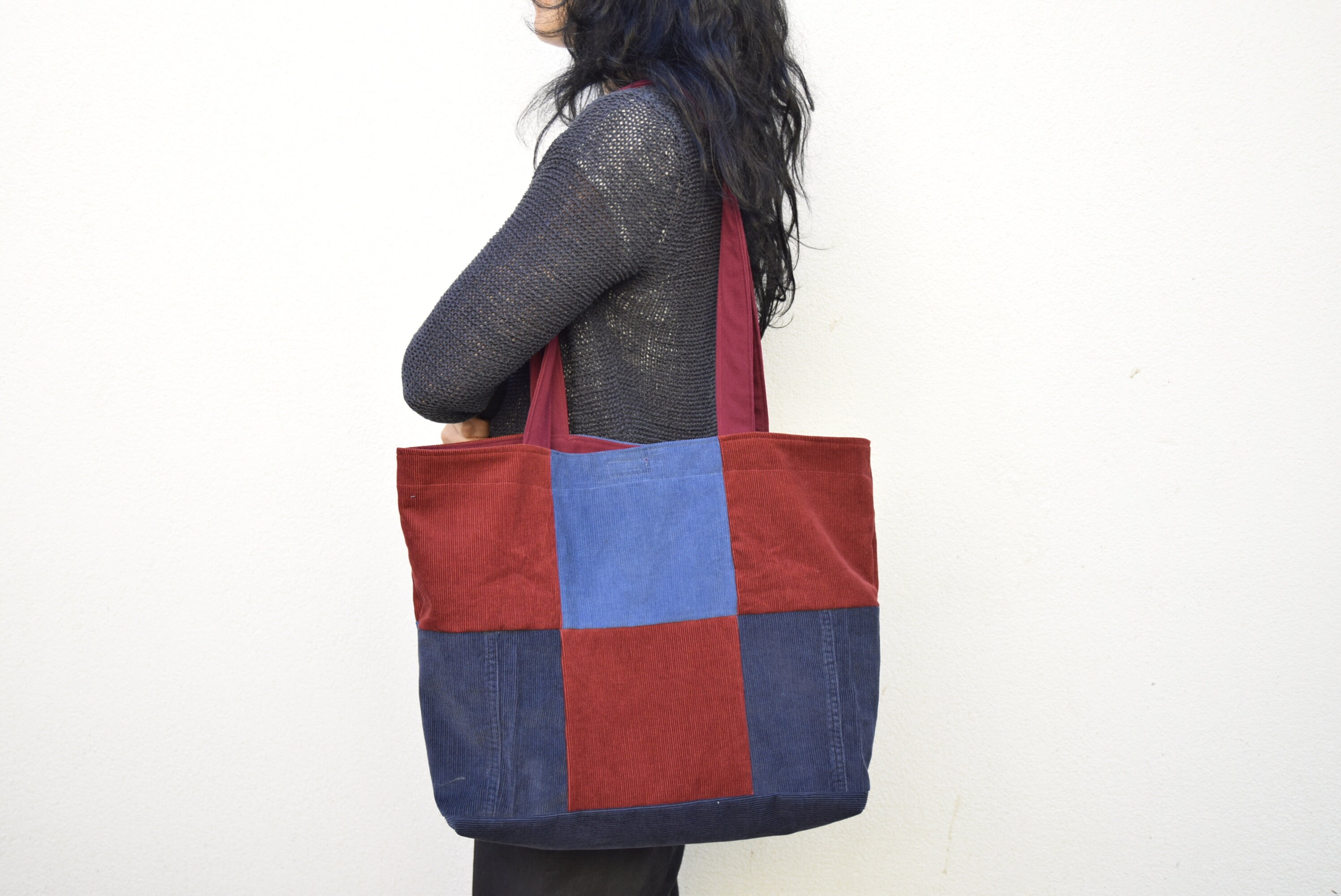 XXL Velvet Bag, Weekender Bag,festival Bag, Beach Bag, Recycle Art ...