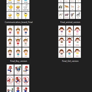 Printables PACK Autism Daily Cards Visual Wall Planner Chore Chart for ...