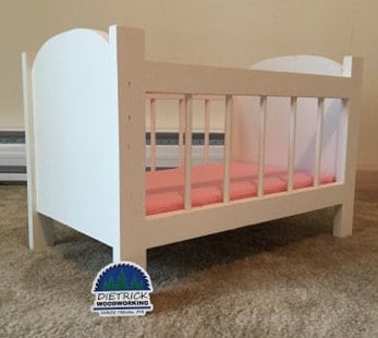 Vintage 18 Doll Crib - Etsy