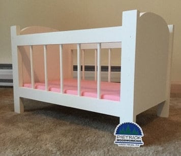 Vintage 18 Doll Crib - Etsy