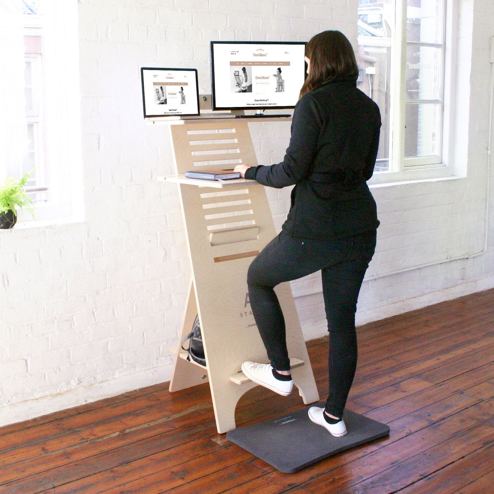 A-stand Space Saving Standing Desk is Height Adjustable - Etsy Canada