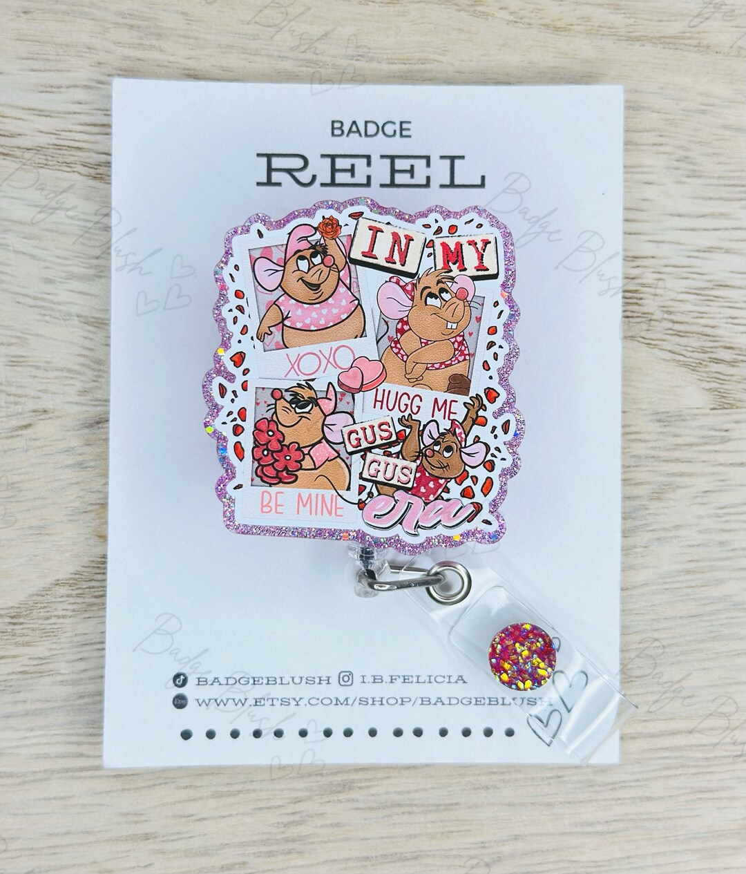 In My Era Badge Reel, Valentines Badge Reel, Mouse Badge, Cute ...