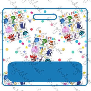 Acrylic Blank and Decal Decal and Blank Acrylic Set Inside Out 2 Badge ...