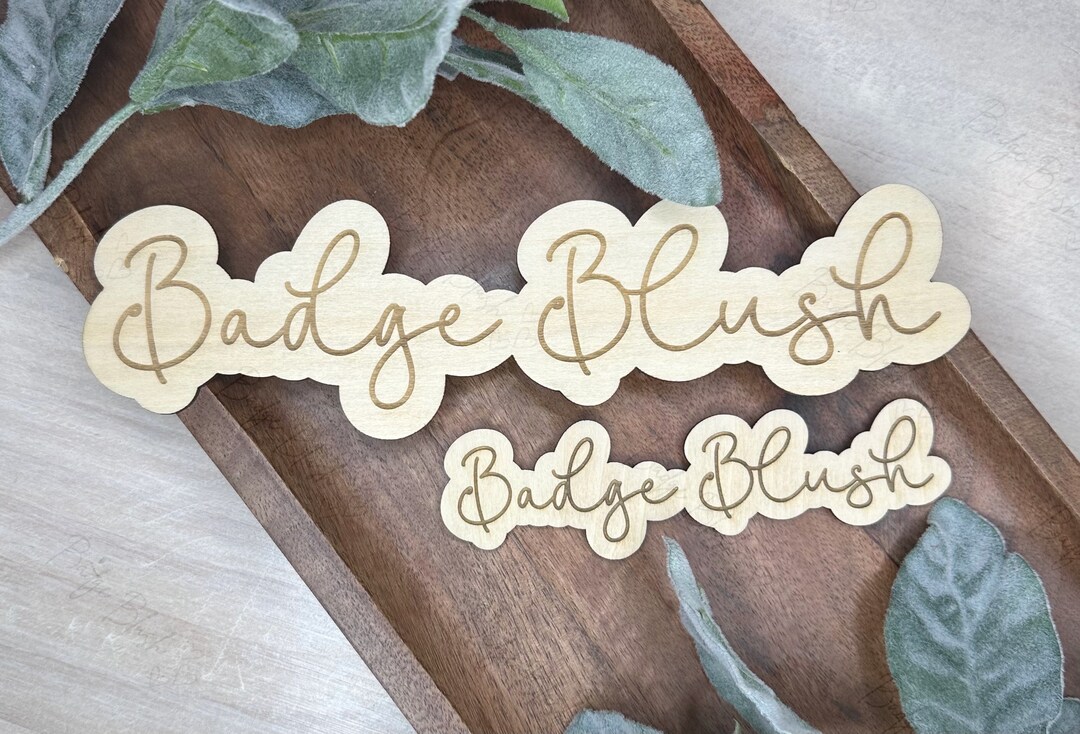 Wood Watermark | Laser Cut Wood Name | 3D Logo | Business Watermark ...